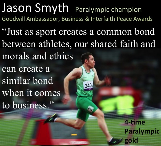 Jason Smyth, 4-time Paralympian gold medalist, Goodwill Ambassador for ...