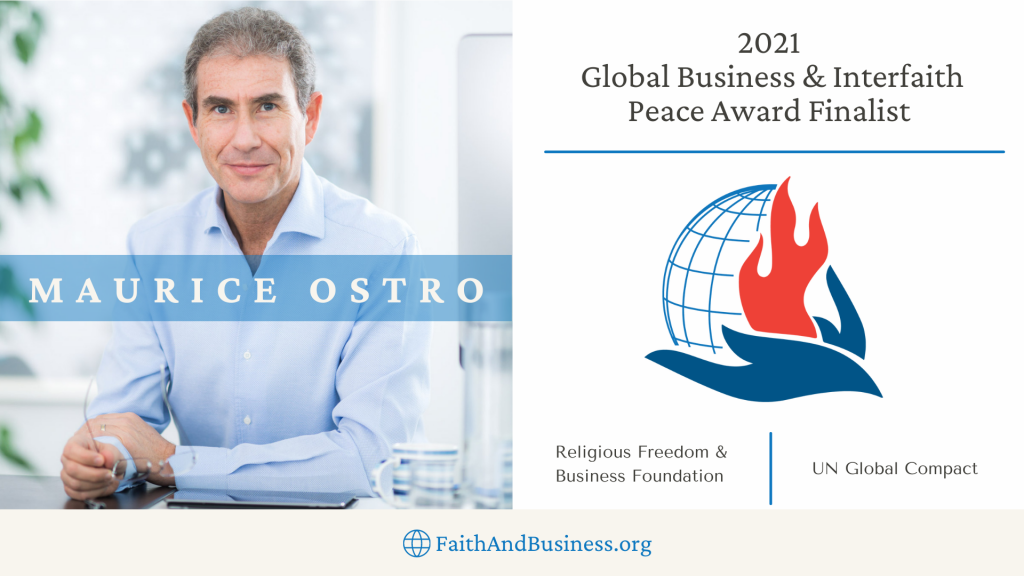 Maurice Samuel Ostro, OBE, KFO, Finalist in the 2021 Global Business ...