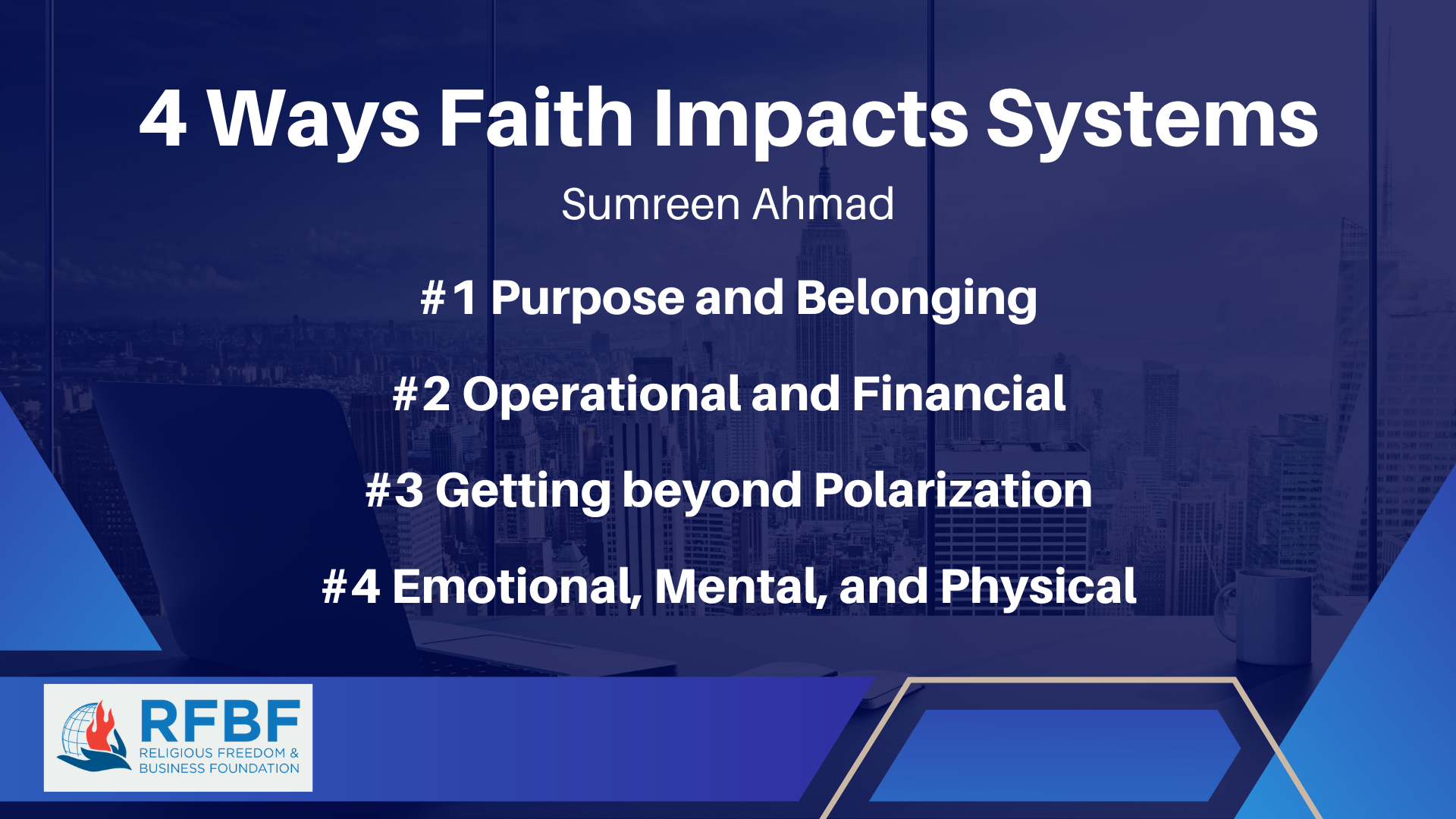 Four Areas Where The Impact of Faith in Systems Cannot be Ignored | RFBF