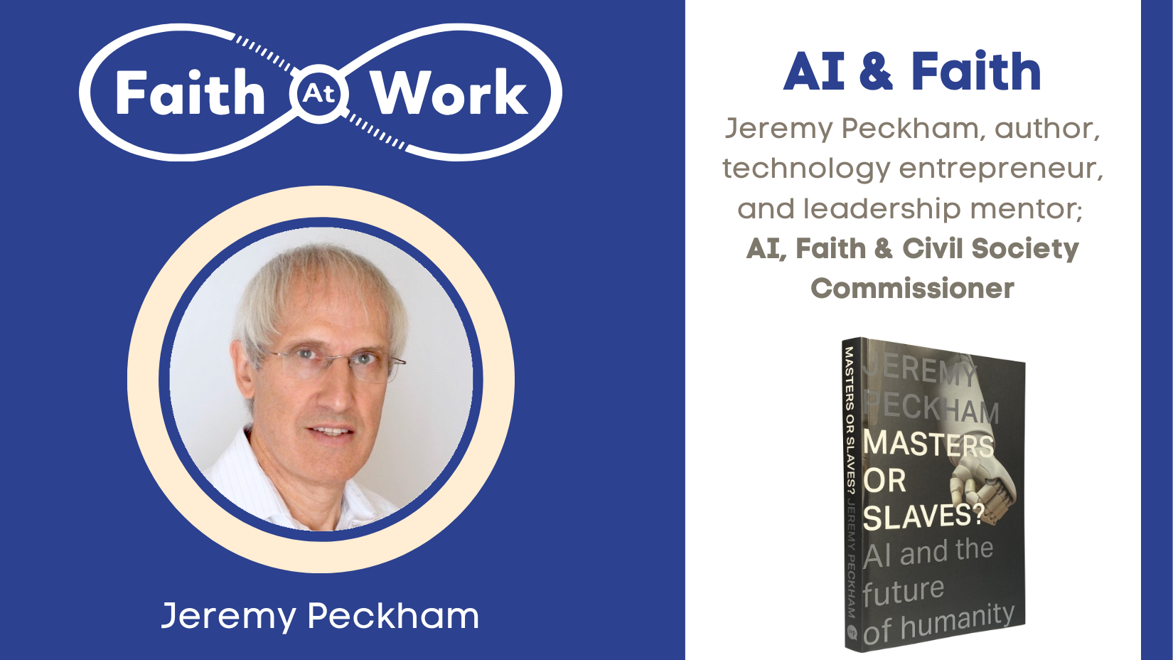 AI & Faith Presentation by Jeremy Peckham 29 April | RFBF