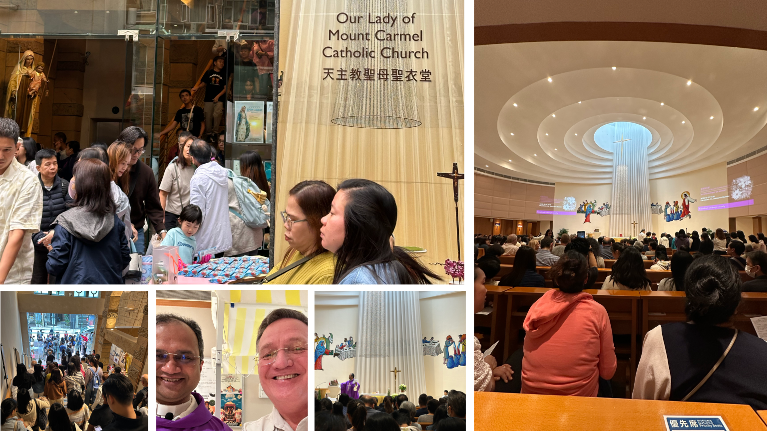 Faith in Action: Visit to Our Lady of Mount Carmel Church, Hong Kong | RFBF